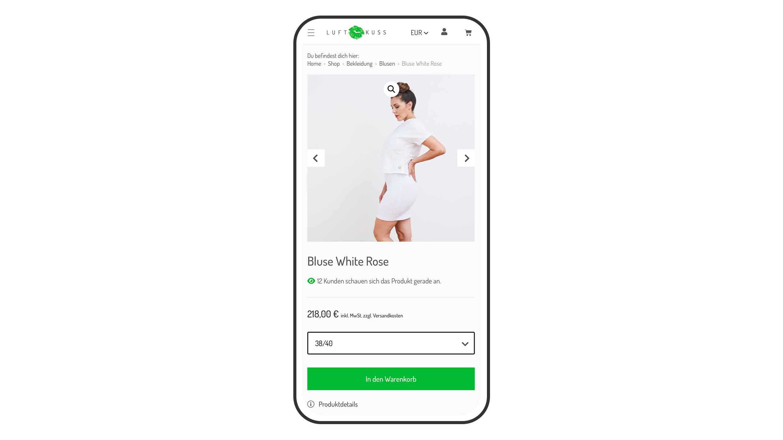 LuftKuss.shop Redesign - felix media®